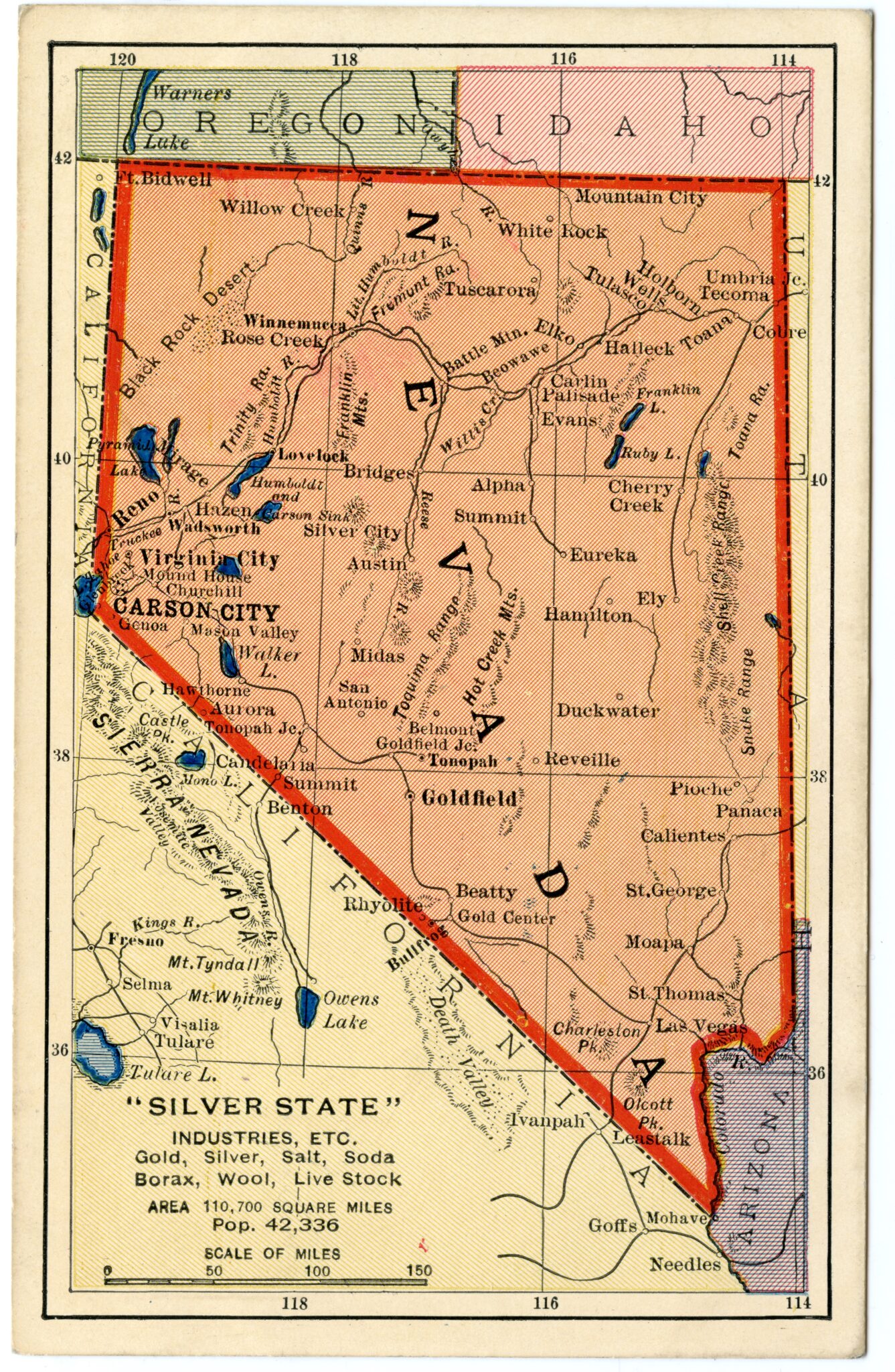 Nevada History Lecture - Origin of Counties: History and Miscellany ...